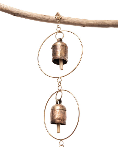 Golden Rings Chime, Large – Indika